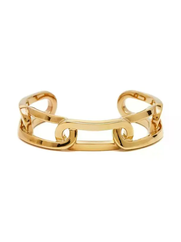 Burberry Chain-link Cuff Bracelet - Gold