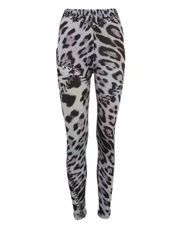 Roberto Cavalli Animal-print Leggings
