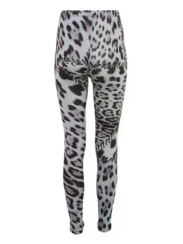 Roberto Cavalli Animal-print Leggings