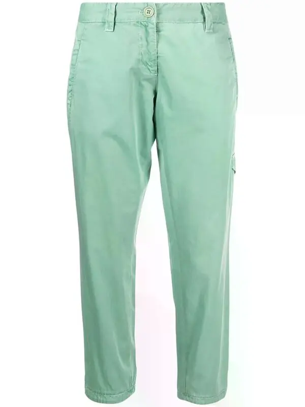 Prada 1990s Mid-rise Cropped Trousers