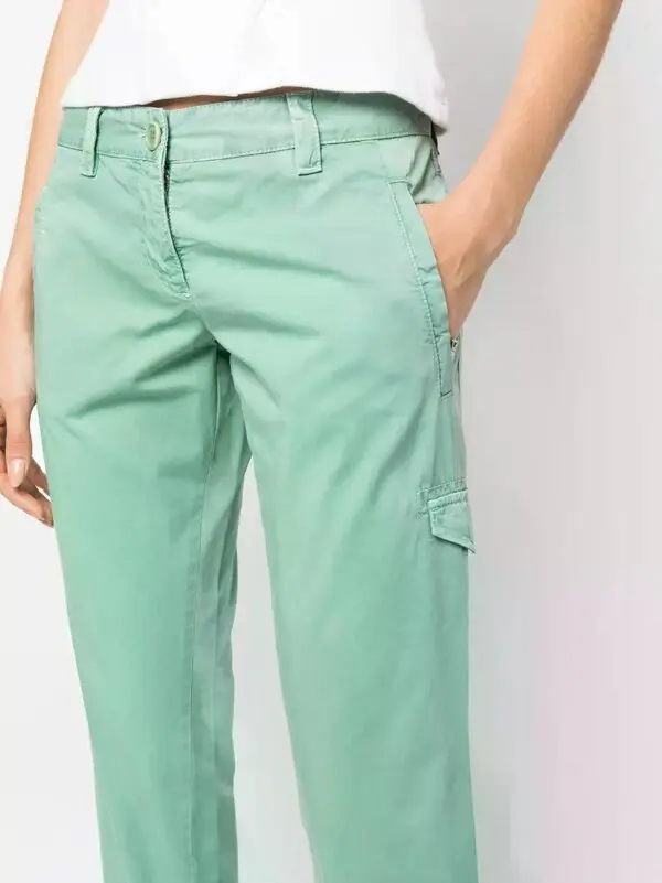 Prada 1990s Mid-rise Cropped Trousers
