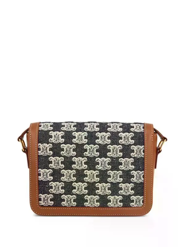 Celine Teen Triomphe Shoulder Bag - Blue
