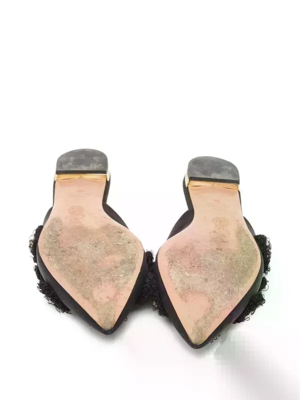 AQUAZZURA Sunflower Mules