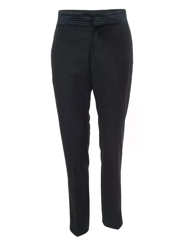 Emporio Armani Satin-waistband Trousers