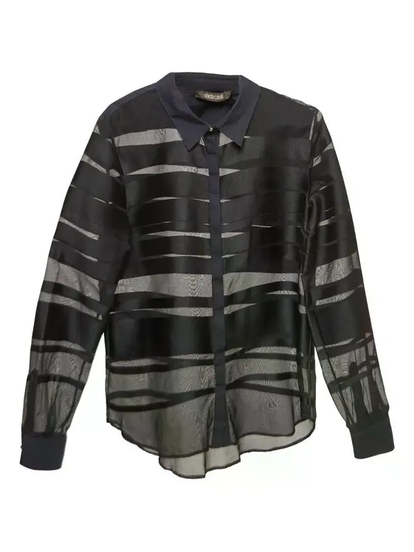 Roberto Cavalli Vintage Sheer Stripe Shirt