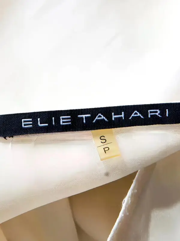Elie Tahari Bow-detail Stretch-silk Blouse