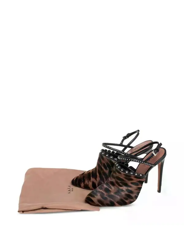 Alaïa 110mm Leopard-print Pumps