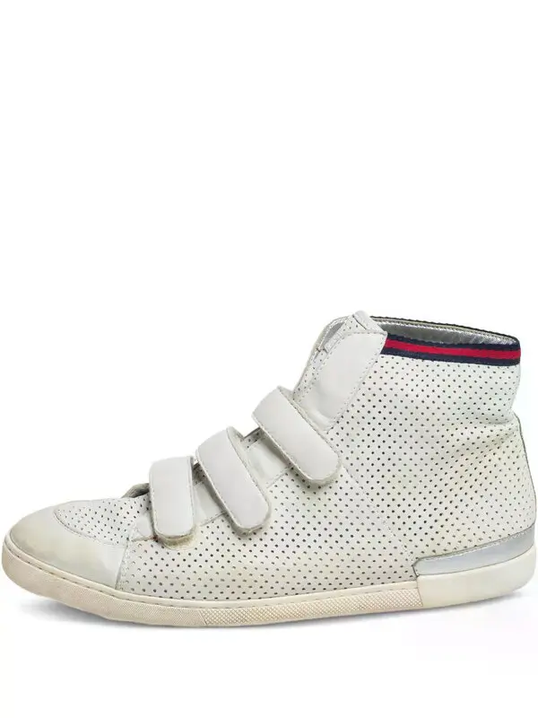 Gucci Perforated Leather Sneakers