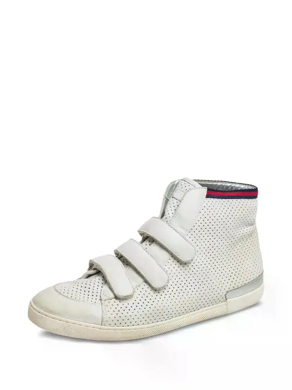 Gucci Perforated Leather Sneakers
