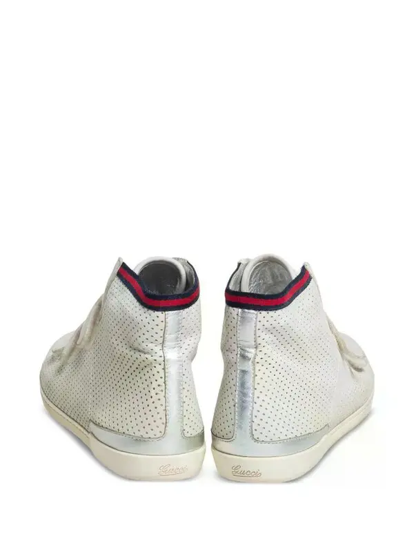 Gucci Perforated Leather Sneakers