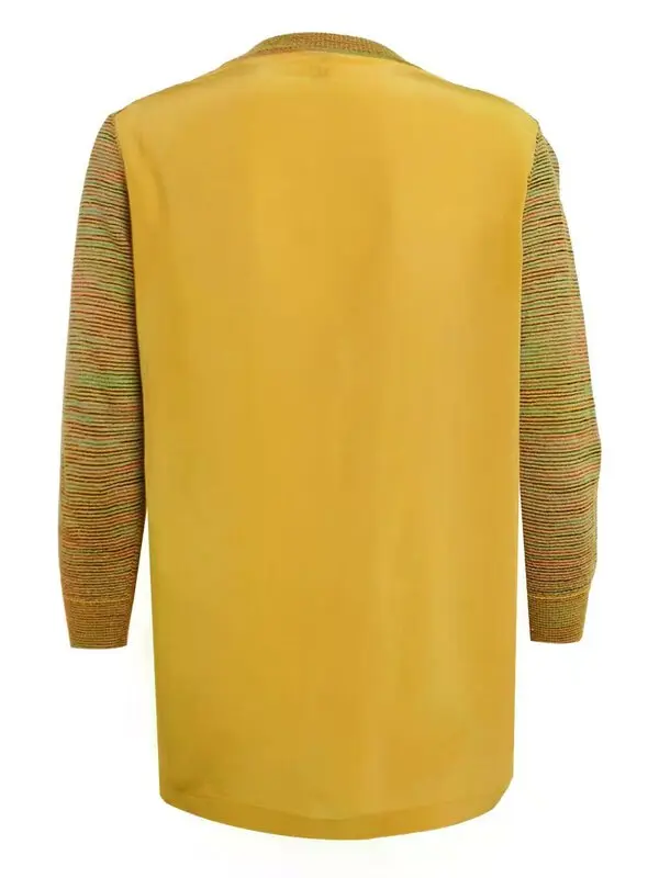 Missoni Striped Intarsia Knit Cardigan