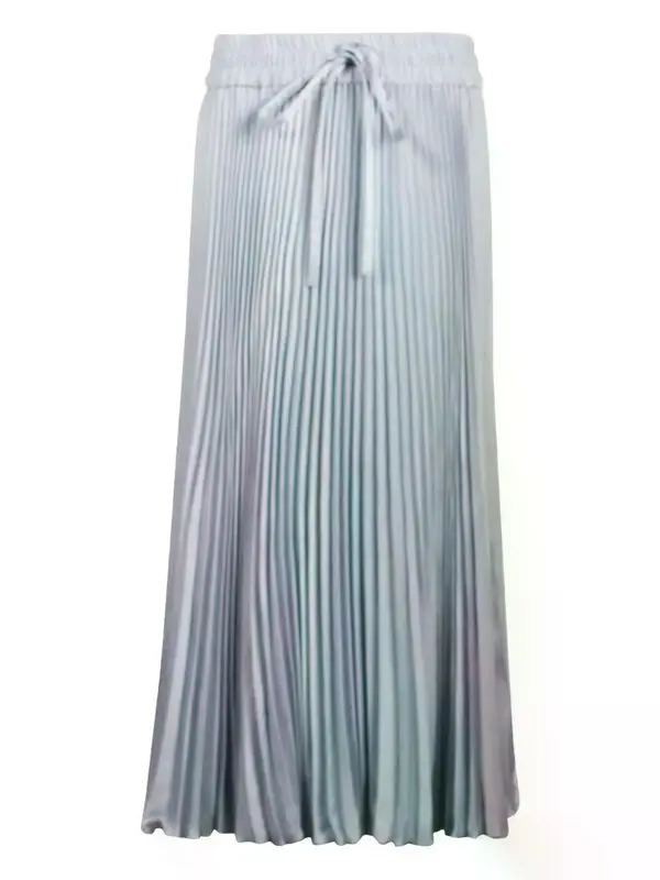 Red Valentino Pleated Midi Skirt - Blue