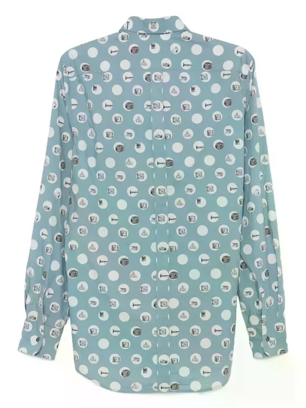 Dolce & Gabbana 2010s Polka-dot Shirt