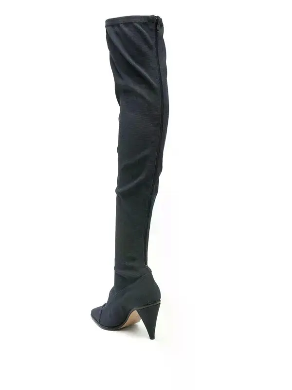 ROMEO GIGLI 1990s Zip-up Over-the-knee Boots