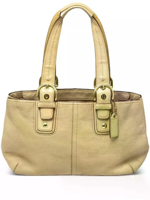 COACH VINTAGE Soho Textured-leather Tote Bag