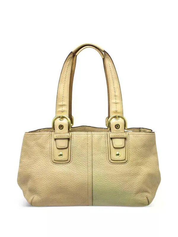 COACH VINTAGE Soho Textured-leather Tote Bag
