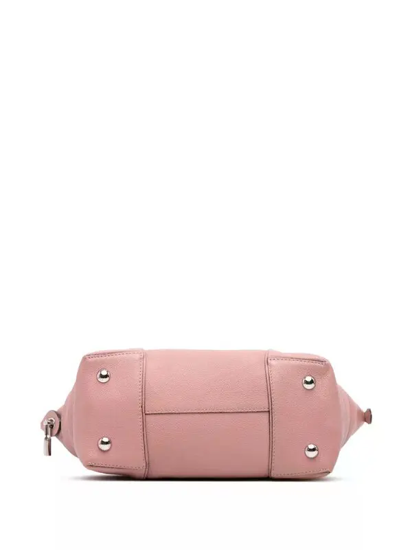 LOUIS VUITTON Taurillon Soft Lockit Mm Satchel - Pink