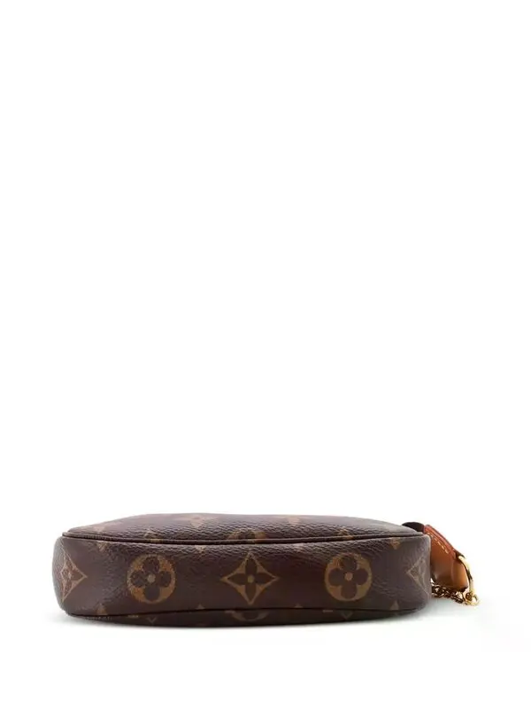LOUIS VUITTON Pochette Accessoires Monogram Canvas Mini Clutch