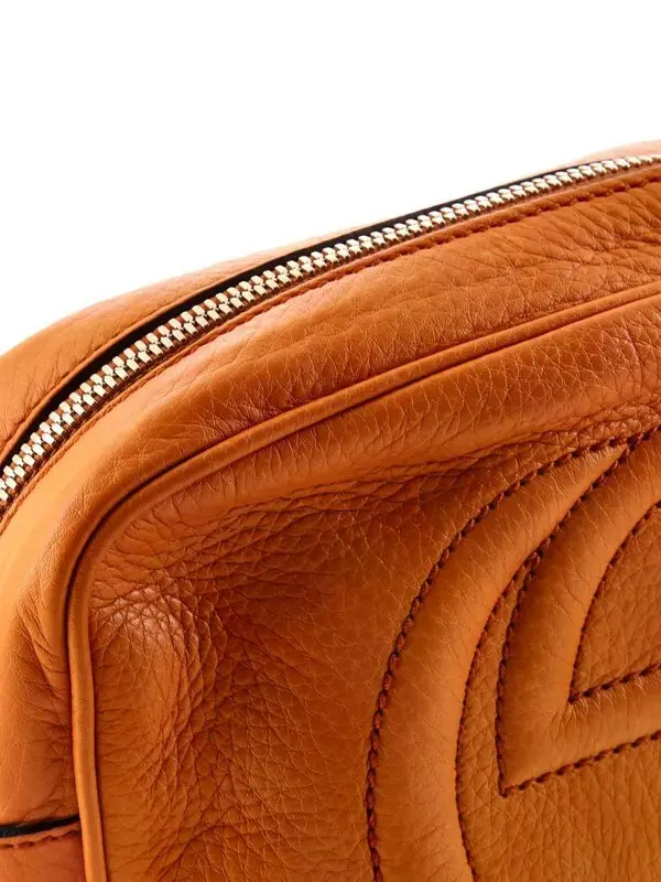 Gucci Soho Disco Leather Crossbody Bag - Orange