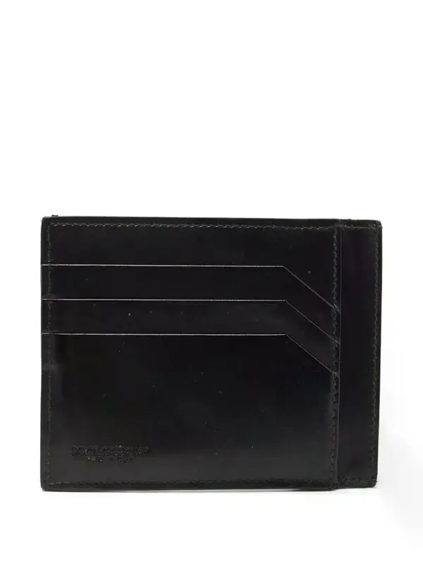 Dolce & Gabbana Logo-plaque Leather Wallet