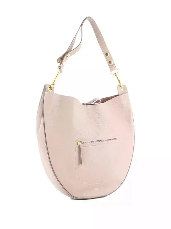 Celine Trotteur Pocket Hobo Bag Grainy Leather Medium