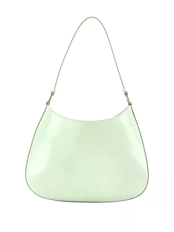 Prada Cleo Shoulder Bag Spazzolato Leather Hobo Bag - Green