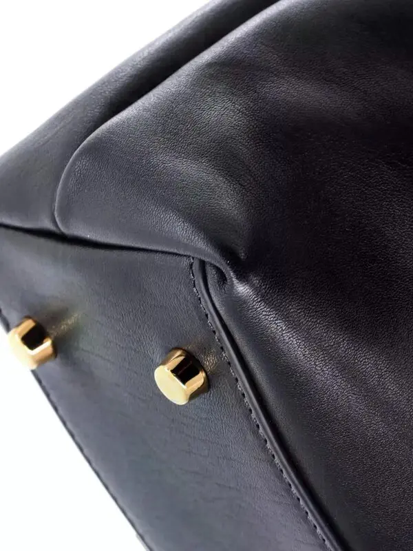 Versace Leather Hobo Bag