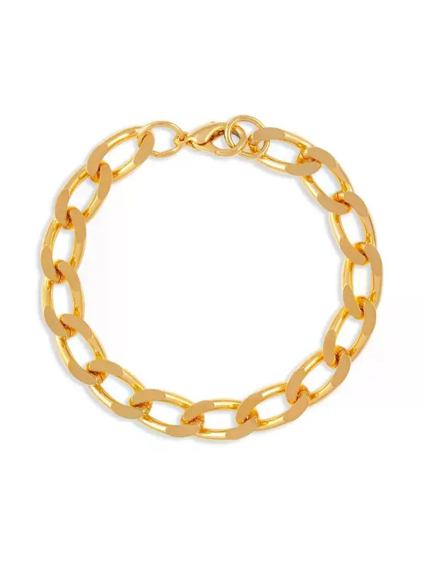 SUSAN CAPLAN 1980s Curb-chain Bracelet - Gold