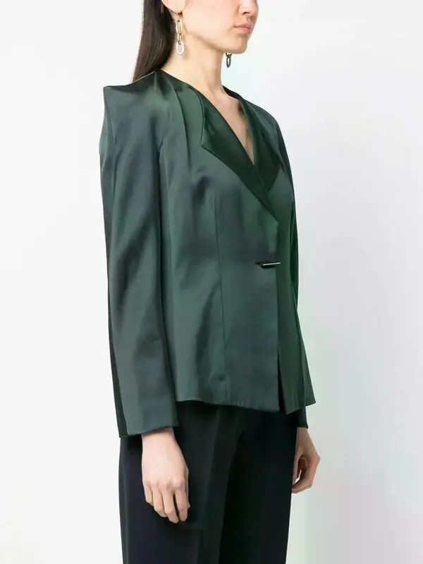 Giorgio Armani 1990s Silk Single-breasted Jacket
