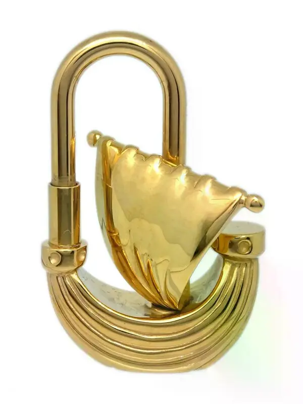 Hermès 2006 L’air De Paris Yacht Padlock - Gold