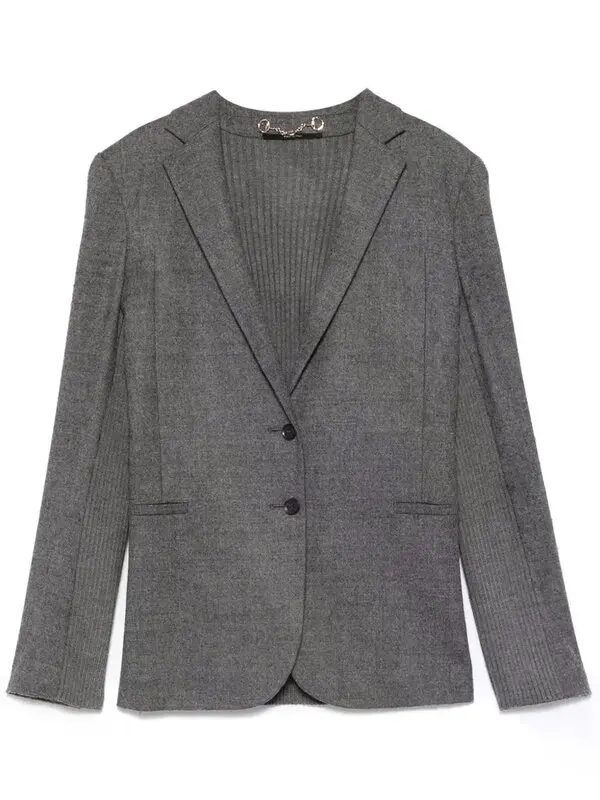 Gucci 2000s Rib-detailed Blazer