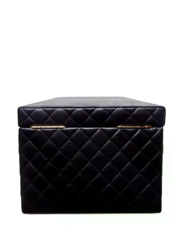 Chanel 2010 Diamond-quilted Jewellery Box