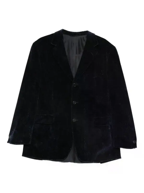 ROMEO GIGLI 1990s Button Blazer - Blue
