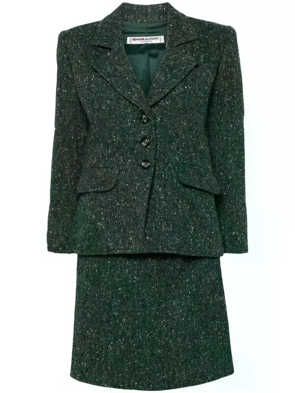 Saint Laurent Pre-owned 1980s Wool Suit