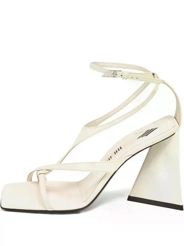 Attico Square-toe Heeled Sandals