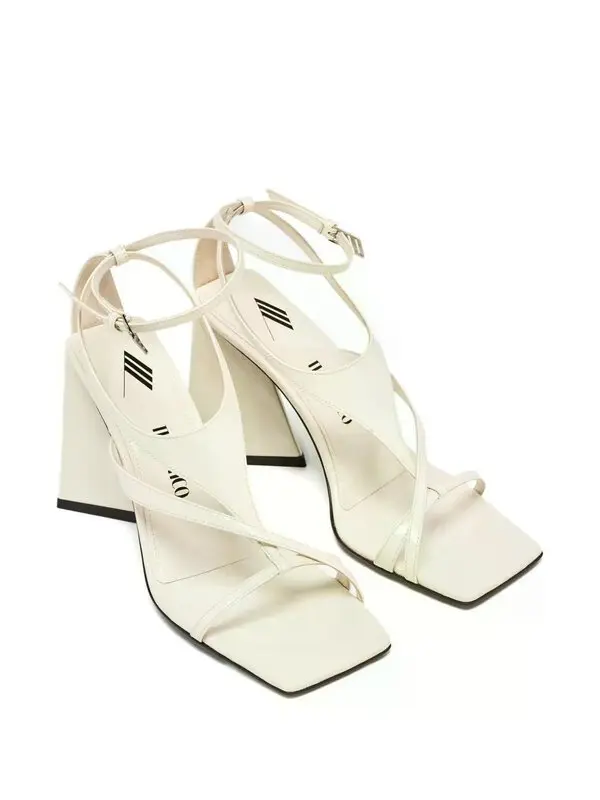 Attico Square-toe Heeled Sandals