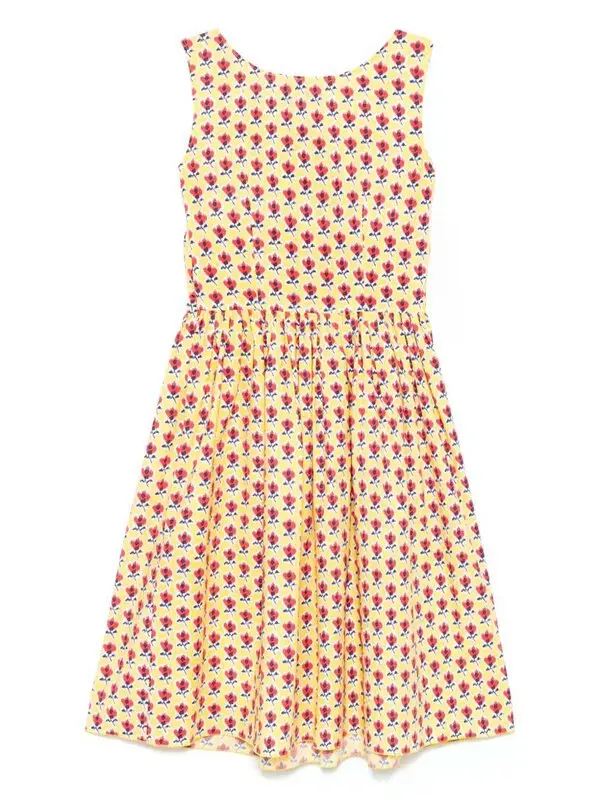 Prada Floral-print Dress