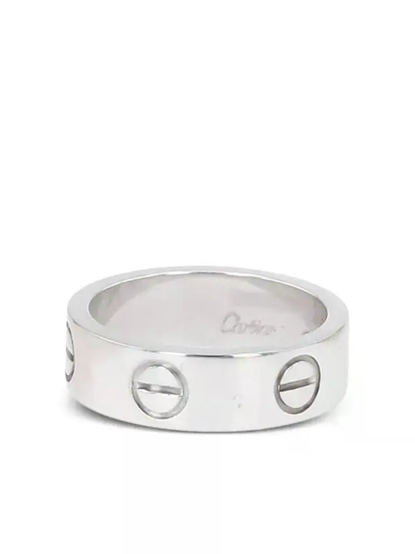 CARTIER 1990 Love Ring - Silver