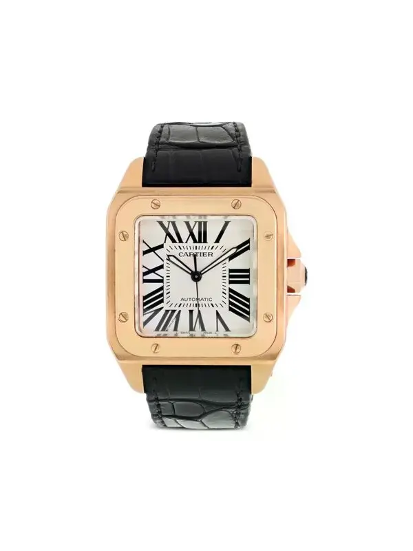 CARTIER Santos 100 38mm - Black