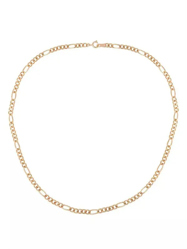 SUSAN CAPLAN 1990s Figaro-link Chain Necklace - Gold