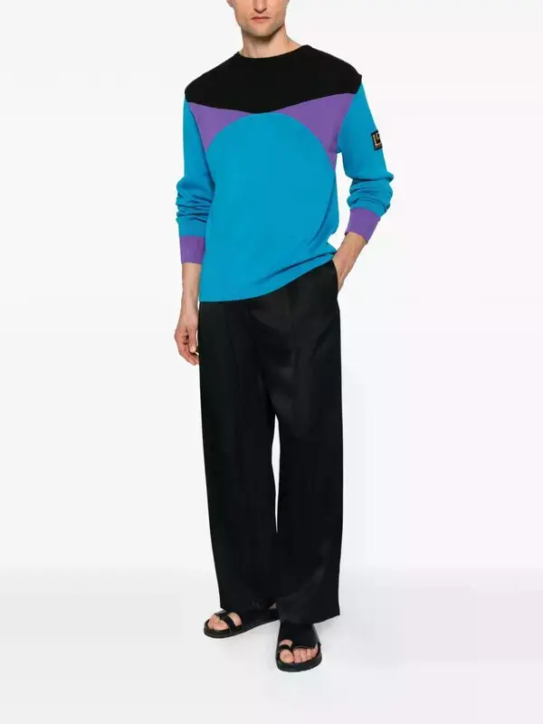 Versace 2000s Colour-block Sweater