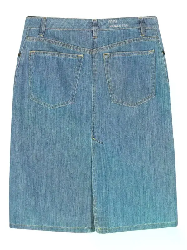 Miu Miu 2000s Denim Mini Skirt