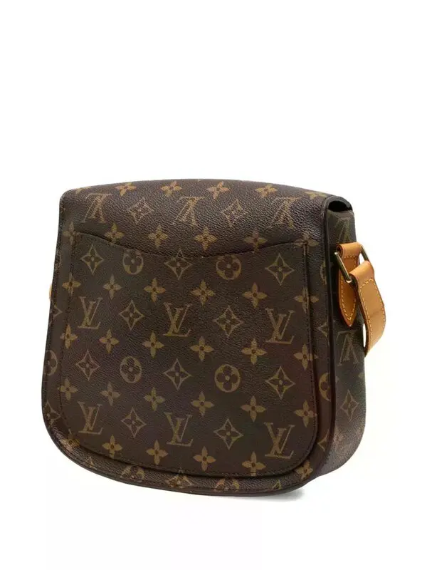 LOUIS VUITTON 2004 Monogram Saint Cloud Gm Crossbody Bag