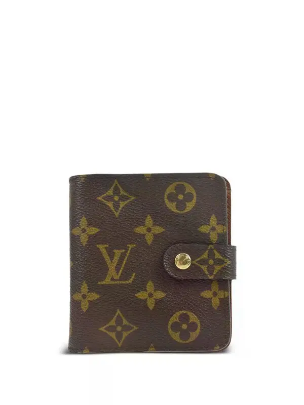LOUIS VUITTON 2006 Compact Wallet - Brown