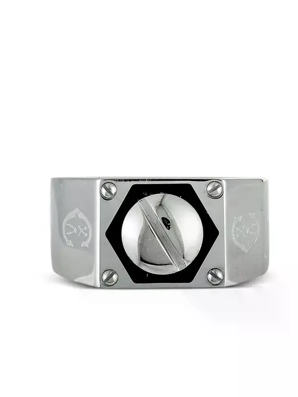 CHARRIOL Logo-engraved Ring - Grey