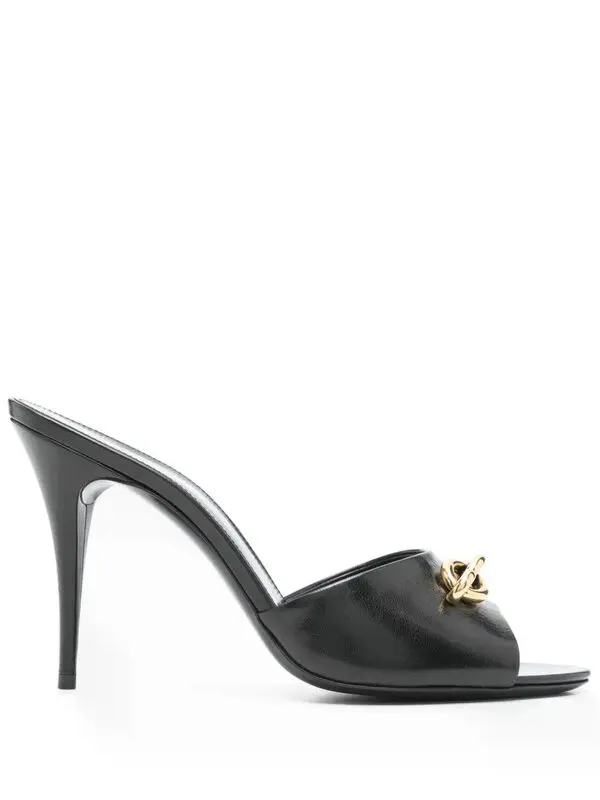 Saint Laurent 95mm Le Maillon Sandals