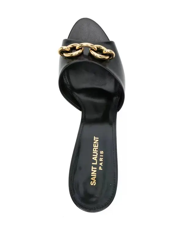 Saint Laurent 95mm Le Maillon Sandals
