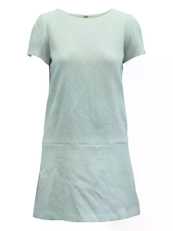 Alice + Olivia Textured Short-sleeved Dress