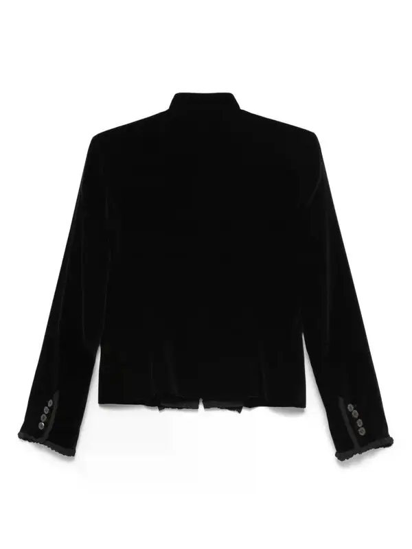 Saint Laurent 2010s Velour Jacket