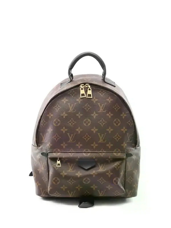 LOUIS VUITTON 2018 Monogram Canvas Palm Springs Mm Backpack - Brown